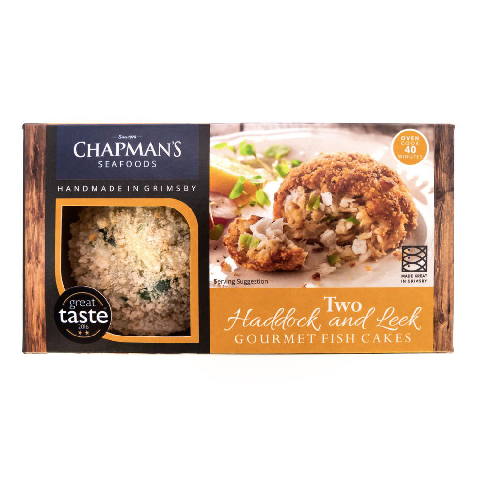 Haddock & Leek Fish Cakes – Chapman's Seafoods